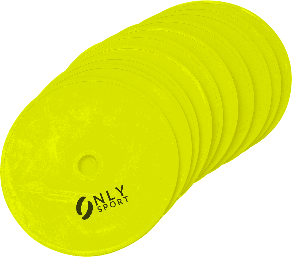 DISC MARKER SET - YELLOW – Only Sport